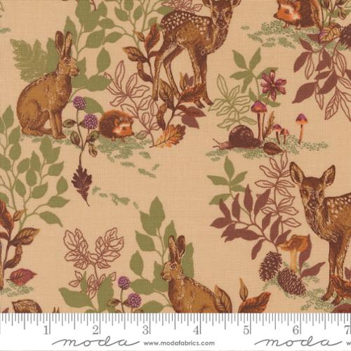 Autumn Forest Woodland Animals Sand – The Shiplap Quilt Shop LLC