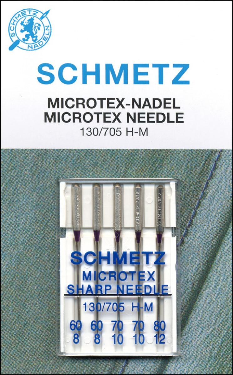 Schmetz Microtex Sharp Needles Assorted Sizes – The Shiplap Quilt Shop LLC