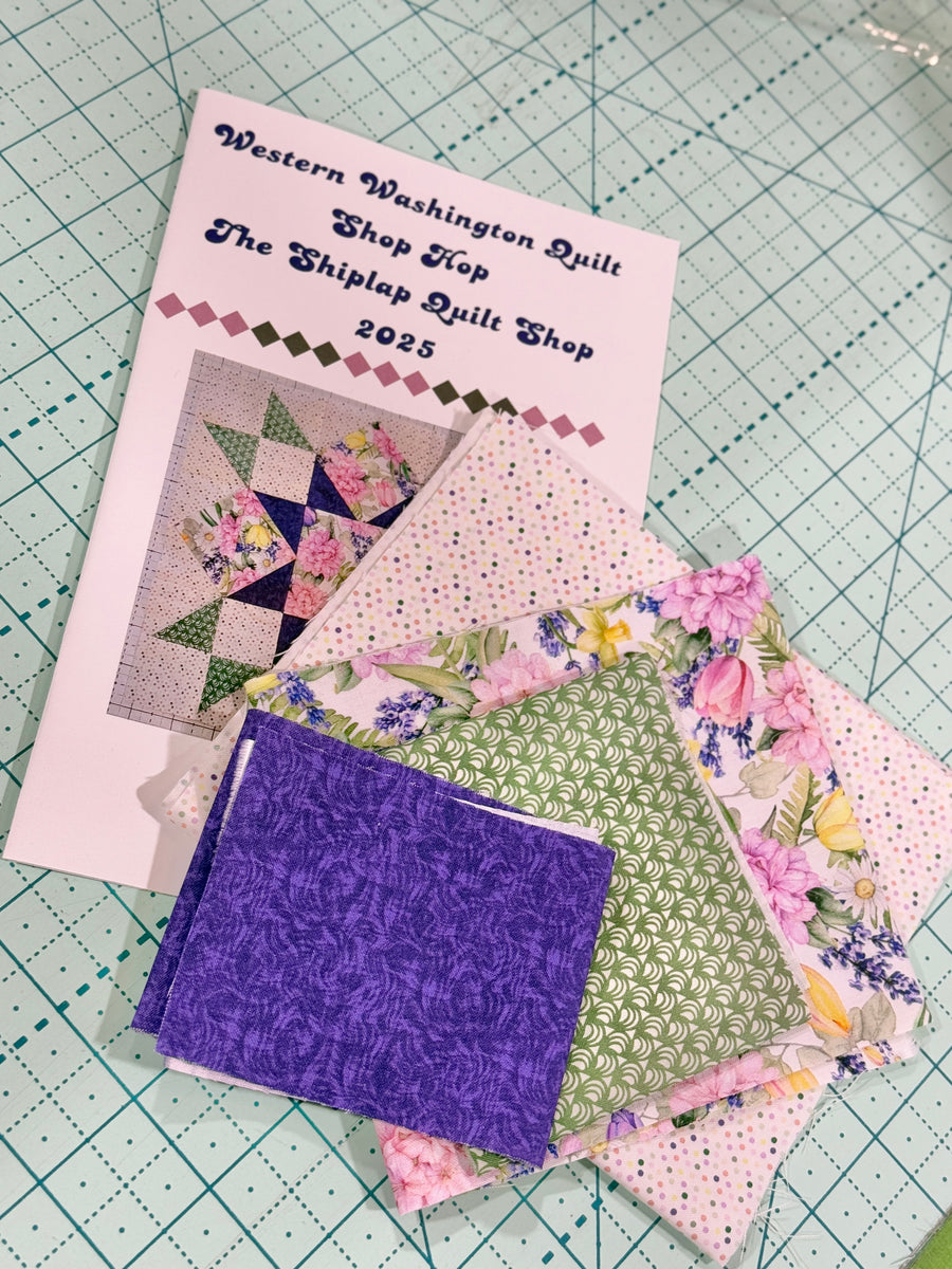 2025 Western WA Shop Hop Block – The Shiplap Quilt Shop LLC