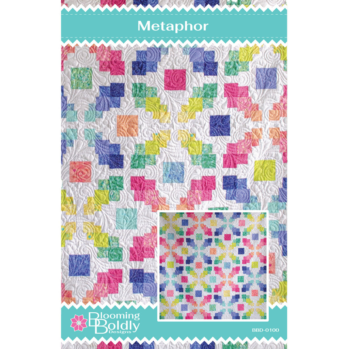Metaphor Quilt Pattern by Blooming Boldy Designs – The Shiplap Quilt ...