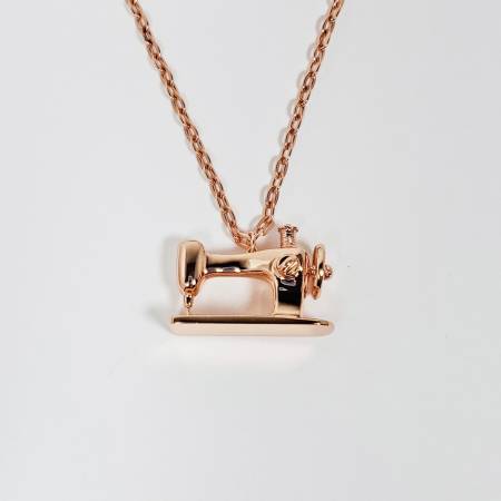 Sewing Machine Pendant Rose Gold – The Shiplap Quilt Shop LLC