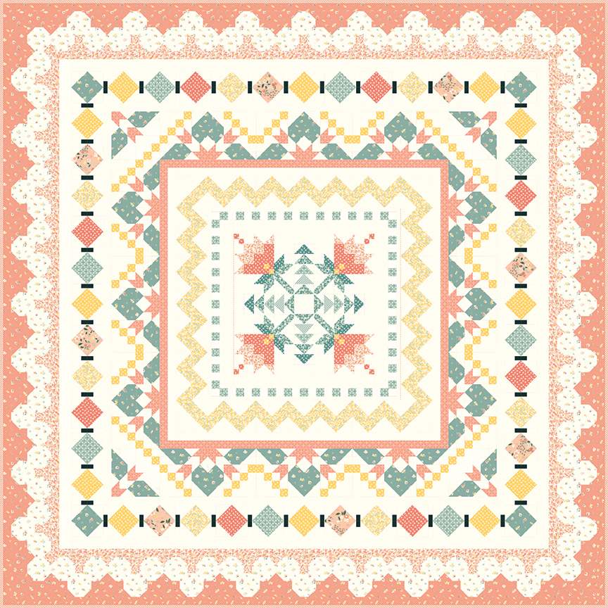 Sandy Gervais Each New Beginning Quilt Pattern – The Shiplap Quilt Shop LLC