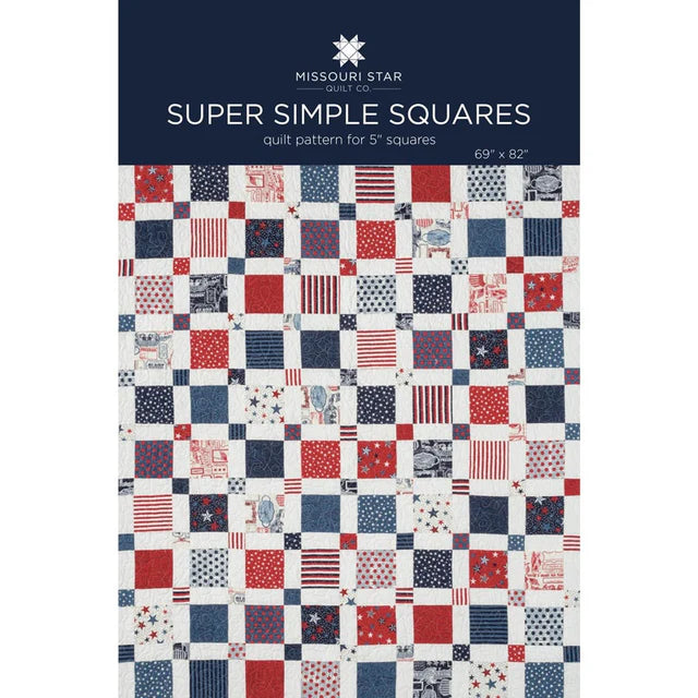 simple square pattern quilt