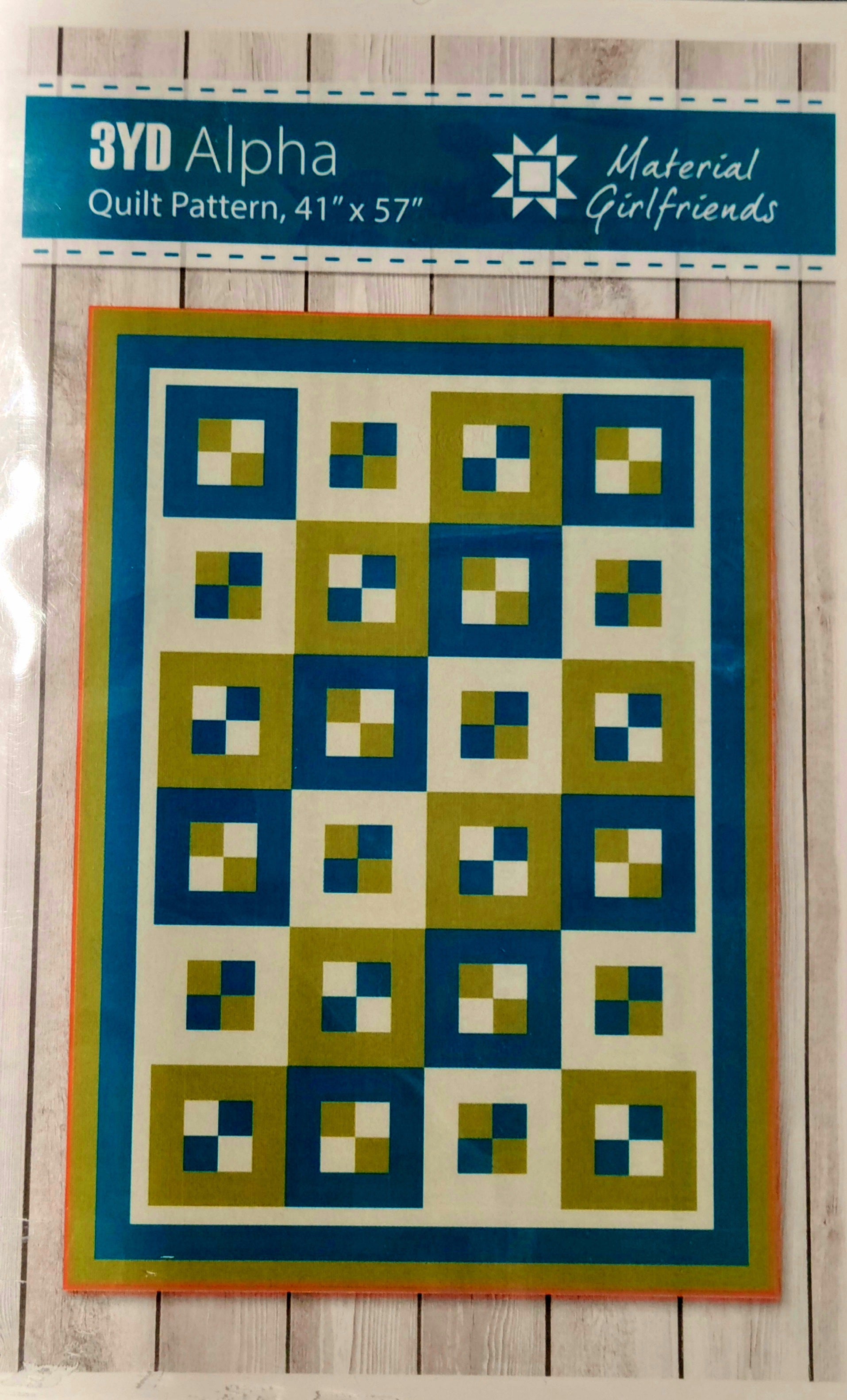 Material Girlfriends 3YD Quilt Patterns – The Shiplap Quilt Shop LLC